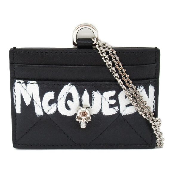Alexander McQueen | Bags | Alexander Mcqueen Leather Card Case | Poshmark